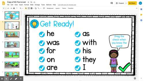 Sight Word Stories for Google Slides - 50 High Frequency Words by Liz ...
