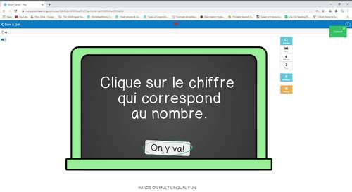 Les Chiffres (Numéros 0-100) Bundle Boom Cards Distance Learning