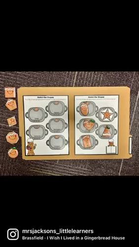Preschool Gingerbread Man Activities BUNDLE by Mrs Jackson's Little ...