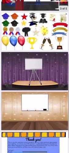Graduation and Promotion Virtual Classroom- Interactive End of the Year