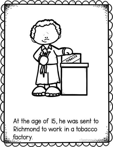 henry box brown coloring pages