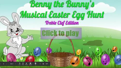 Virtual Easter Egg Hunt Interactive Music Game for Google Slides ...