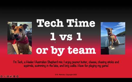 Multiplying Whole Numbers by Fractions Tech Time (INTERACTIVE GAME!)