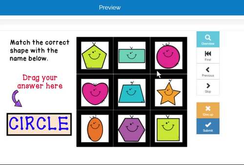 Valentine's Day 2D Shapes Geometry Math Activity Digital Boom Cards ...