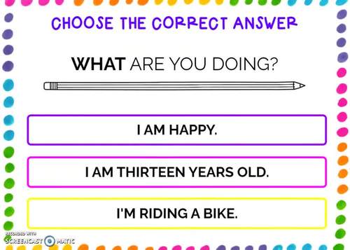 WH Questions Boom Cards™ Distance Learning Language by Creating 4 ESL