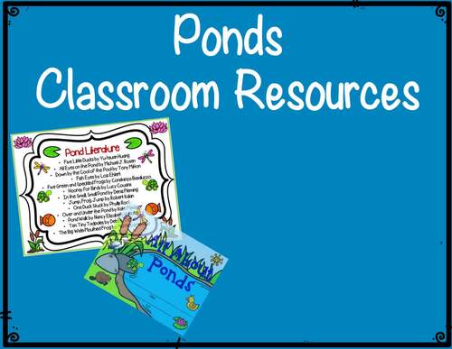 Ponds Themed Unit: Literacy & Math Centers & Activities | TPT