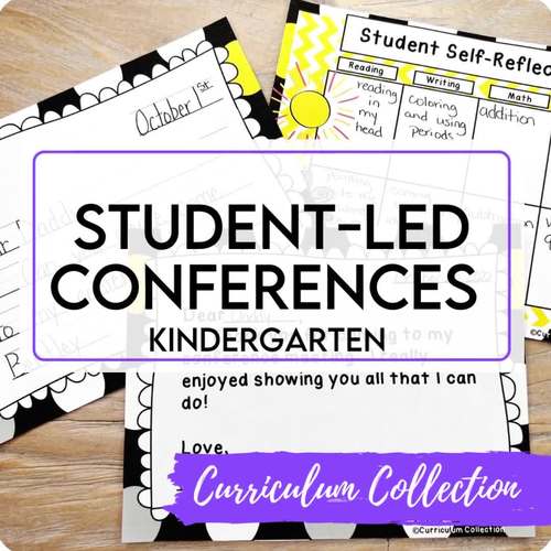Student Led Conferences Template | Parent Teacher Conferences | TPT