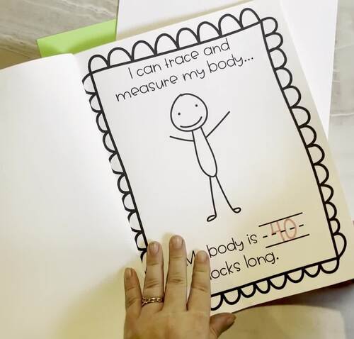 My Body Workbook- Kindergarten, Preschool, Science Centers, Data and ...