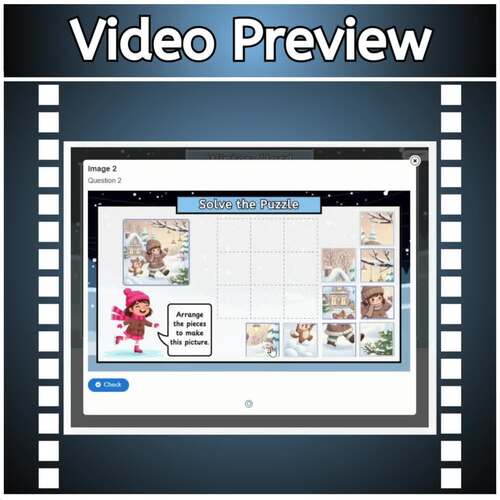 Winter: Hard Jigsaw Puzzle Digital Resources by Schooler's Mate | TPT