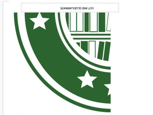 STARBOOKS Large Logo in 4 pieces for your Coffee Themed by It's Just Adam