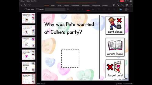 MINI Story Study - "Pete the Cat Valentine's Day is Cool" Digital ...