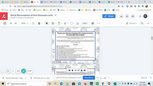 Spring Science Activity and Slide Template Bundle NGSS Earth Science
