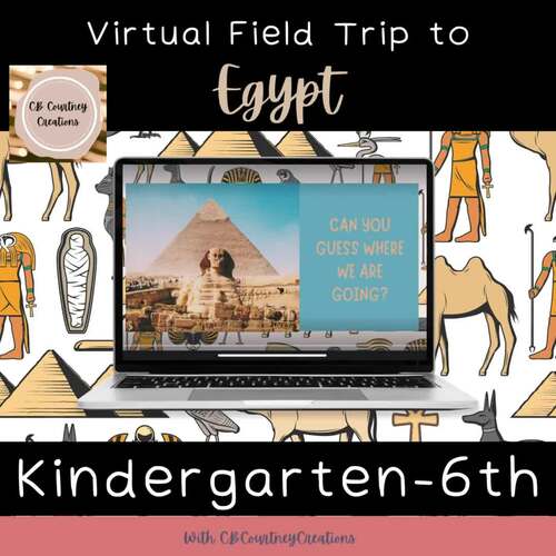 Virtual Field Trip- Egypt Presentation, Worksheets, and STEM Ideas