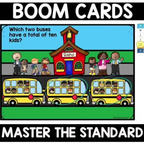 Making 10 | Making Groups of 10 Boom Cards No Prep Kindergarten Math ...