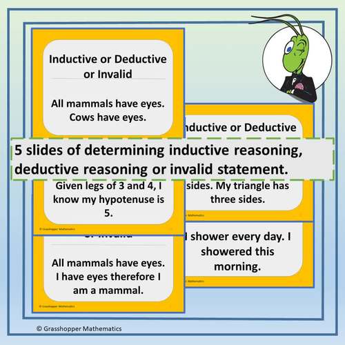Geometry Logic Project | Task Cards | Law of Syllogisms | Law of Detachment