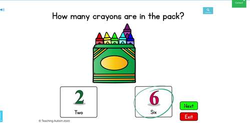 Counting to 10 Math Boom Cards | Back to School Theme by Teaching Autism