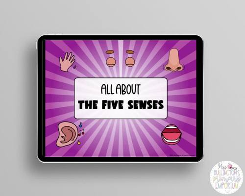 No Prep Five Senses Lesson and Worksheets by The Primary Emporium