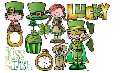 Junk Drawer clip art St. Patrick's Day clip art by Melonheadz | TPT