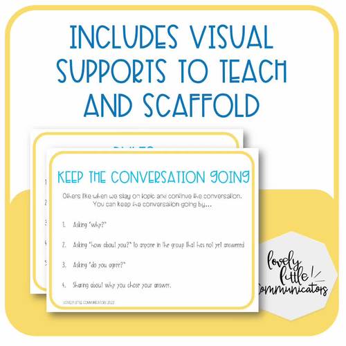 Food and Drink Would You Rather...? Social Language Speech-Language ...