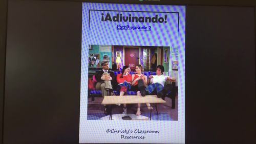 Extr@ en español Episode 2 Heads Up Game (Spanish Extra en español)