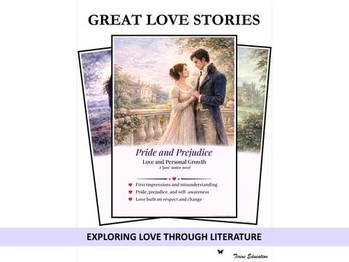 Great Love Stories from Literature, English Classroom Posters ...