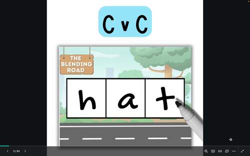 Phonics Blending Road: Elkonin Box Car Activity by Mrs. Pompilii's ...