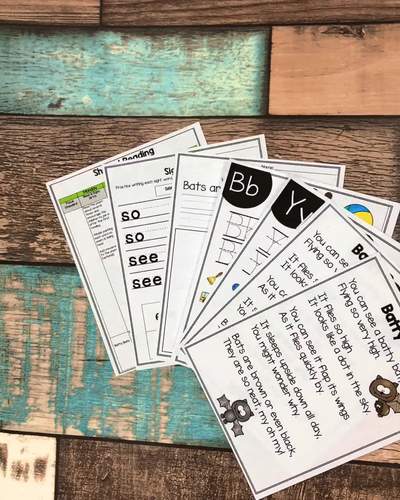 Bat Poem of the Week with Phonics Lessons | October Shared Reading