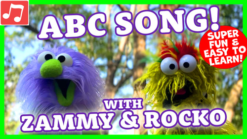 Sing the ABC's with Zammy and Rocko! by Awesome Vids 4 Kids | TPT