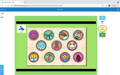 I Spy: Spring Vocabulary (Core Word Activity + Sentence Building) BOOM ...