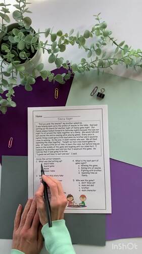 Reading Comprehension - multiple choice, written response - 2nd grade ...