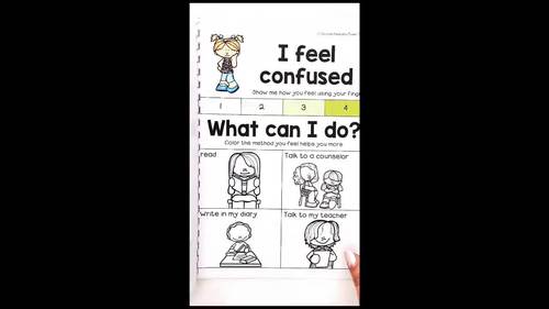 Identifying Feelings and Emotions Autism Visuals Feelings Chart | TpT