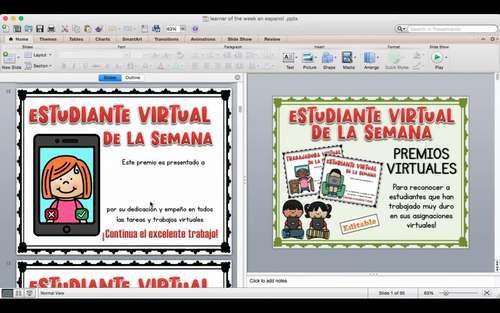 DISTANCE LEARNING / Estudiante Virtual de la Semana SPANISH AWARDS ...