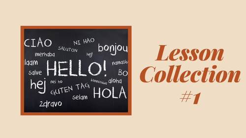 Rapid Language Acquisition System-Lesson Collection 1-Newcomers | TPT