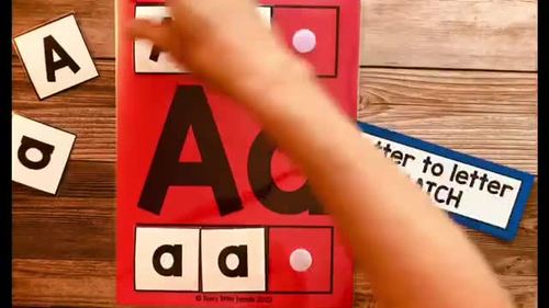 Interactive Alphabet Posters for Preschool, Kindergarten & Special ...
