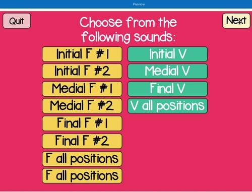 F and V Sound Loaded Scenes Boom Cards™ Speech Therapy Articulation ...