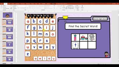Digital Secret Words Fry 100 Sight Words by Teach With Pixels | TPT