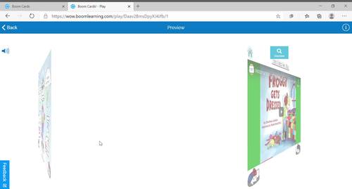 Froggy Gets Dressed Book Companion Language Activities BOOM Cards