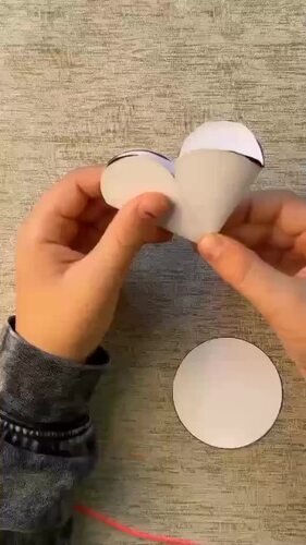 Foldable Heart Flower Craft Template – Valentine’s Day Activity for Kids