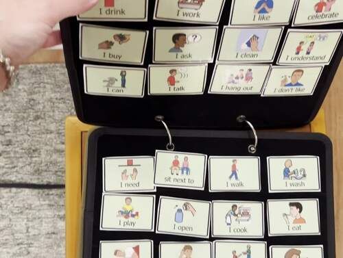 PCS Conversation Book (velcro book and sentence strip sold separately)