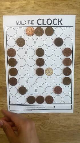 Build the Picture – KS1 Coin Counting with 2p & 5p by NEO Prints