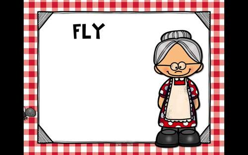 There Was an Old Lady Who Swallowed a Fly, Children's Book, Animated ...