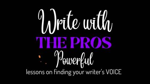 Writing Workshop Mini-lessons on VOICE With Mentor Sentences ...