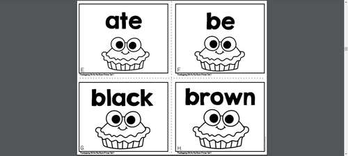 Thanksgiving Write the Room Kindergarten Primer Sight Words High ...