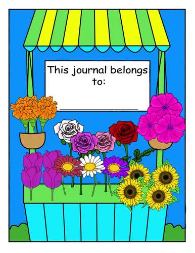 Journal Pages, Bookmarks, & Doorknob Hangers (6 themes) in color