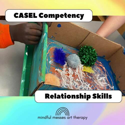 Empathy, Conflict Resolution & Social Skills SEL Cooperative Group Art ...