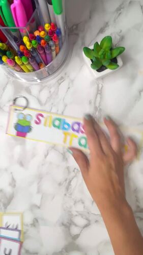 Llavero de Sílabas | Lectoescritura | Reading Syllables in Spanish