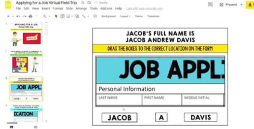 Life Skills - Virtual Field Trip - Job Skills - Interview - GOOGLE - CBI