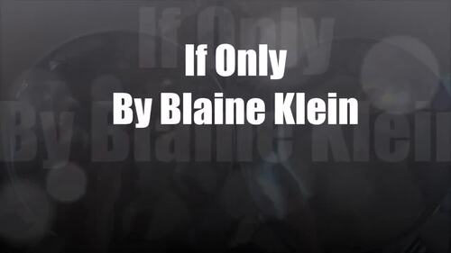 If Only (Steel Drum Solo) by Blaine Klein by Blaine Klein | TPT