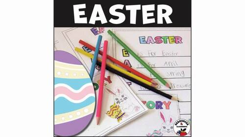 Easter Writing Figurative Language Poetry Activities, Worksheets ...