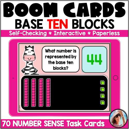 Place Value Tens and Ones – Boom Cards by Carrie Lutz - Classroom Callouts